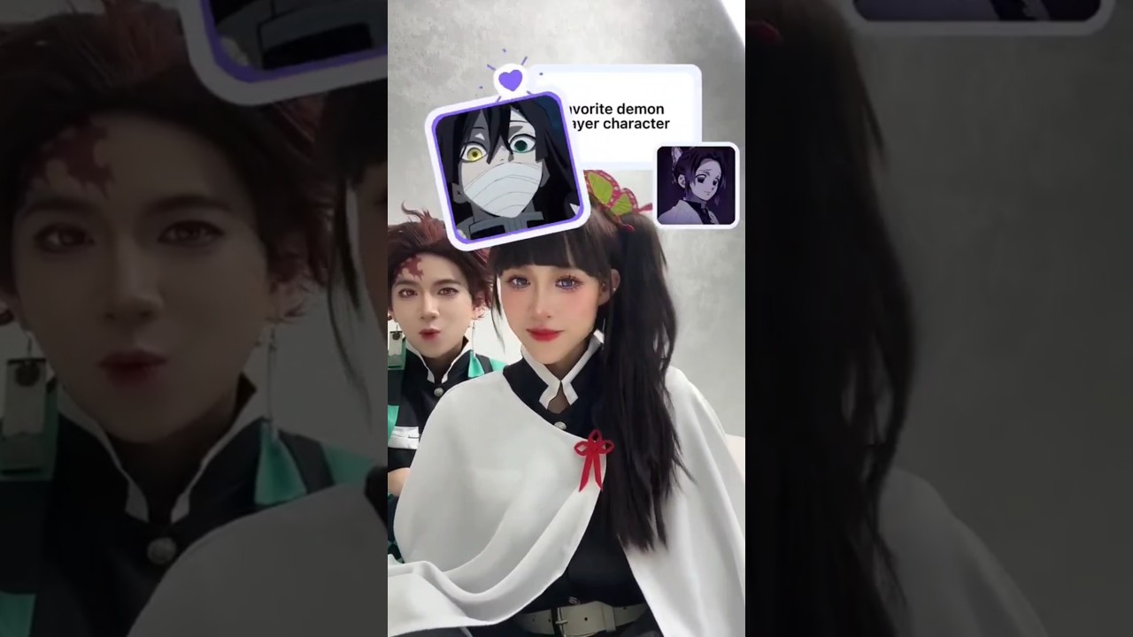 Kanao choosing tanjiro..💋😉🫰#cosplay #kanao #tanjiro #edit