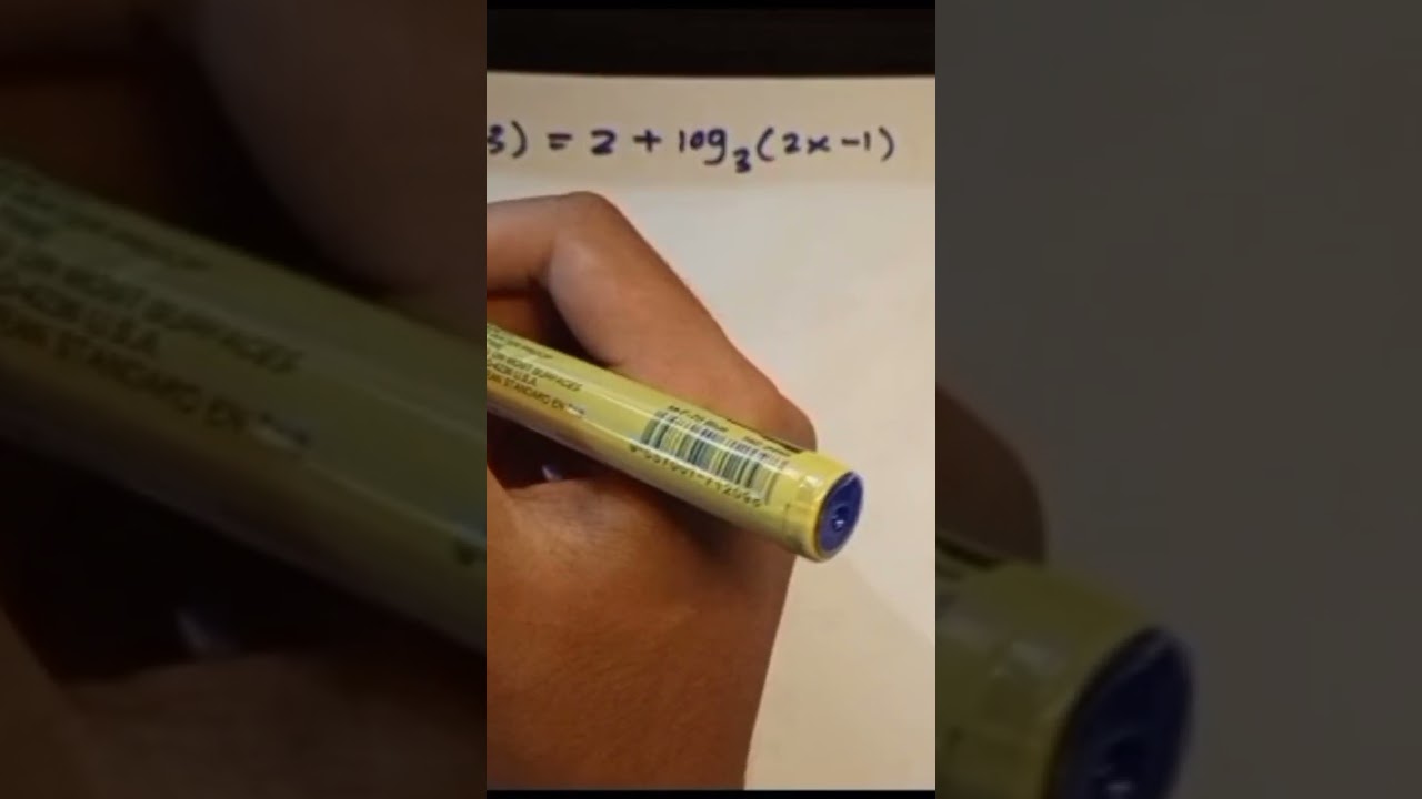 Log Example Question for SPM Students