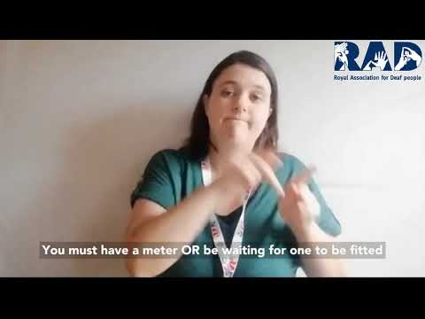 Deaf Smart Energy: What is the WaterSure scheme