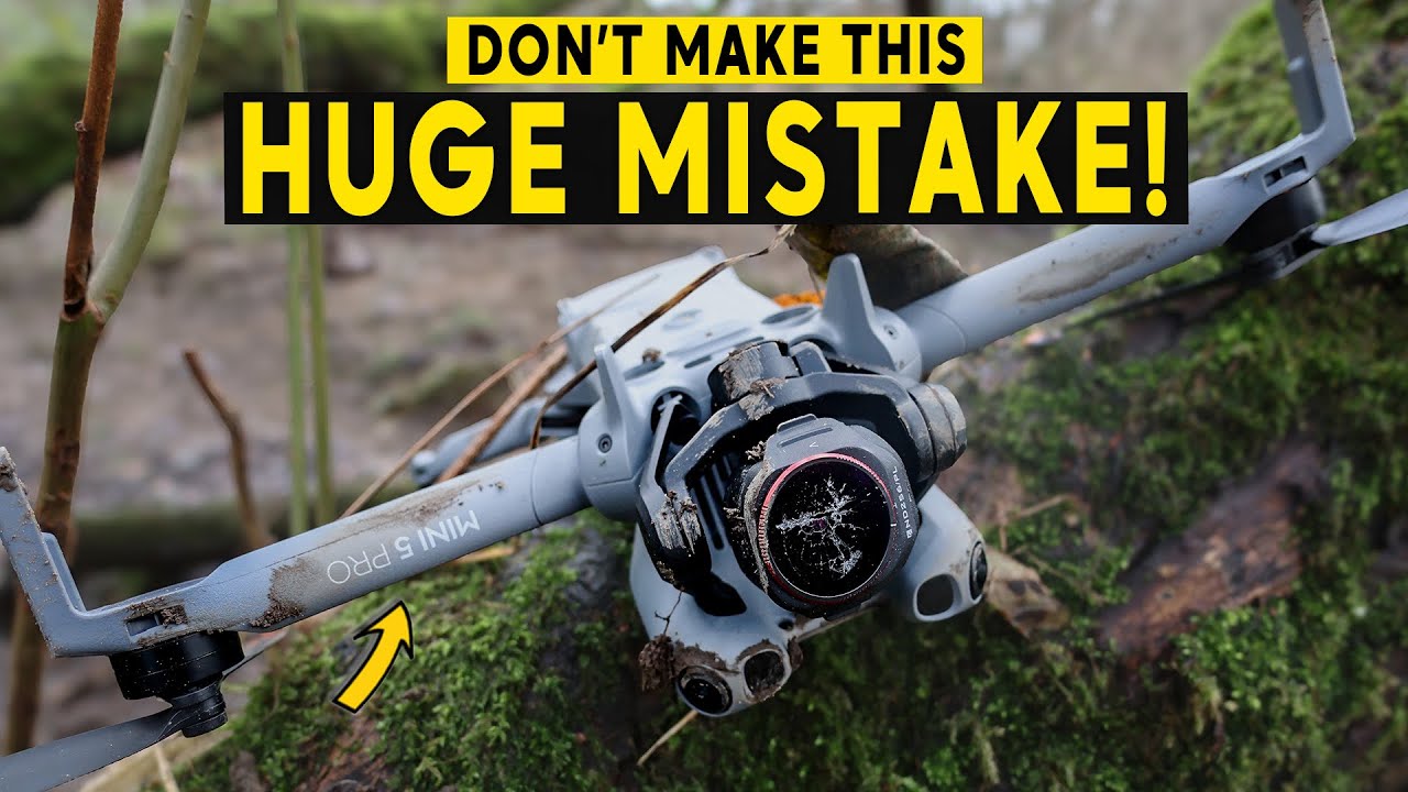 DJI Mini 5 Pro CRASH - DON'T MAKE THESE MISTAKES