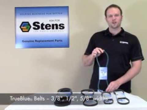 Stens OEM Replacement and TruBlue Belts