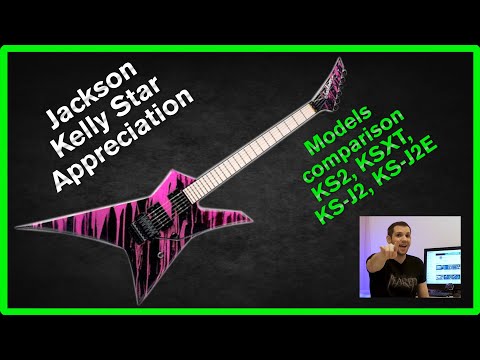 Jackson Kelly Star (KS2) MIJ 2000 Flame Trans Red | Reverb
