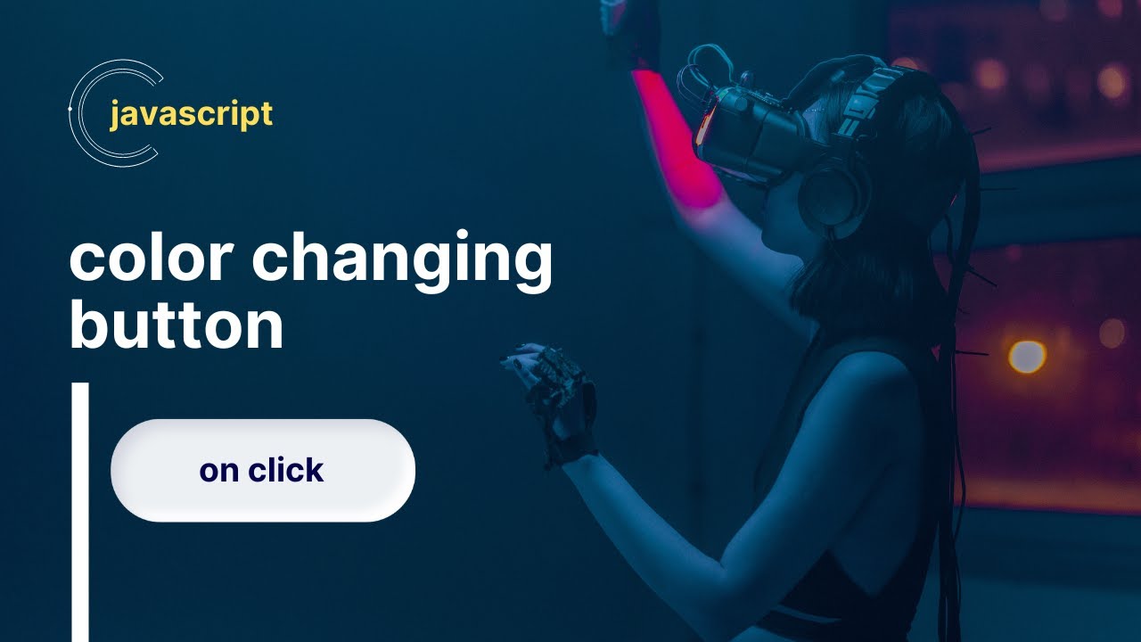 how to create a random color generator button using  javascript | HTML CSS