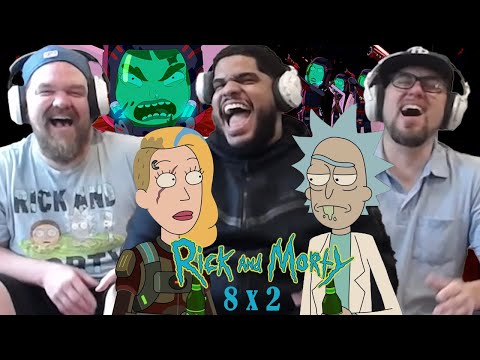 RICK AND MORTY 8 X 2 "Valkyrick" Reaction | First Time Watch
