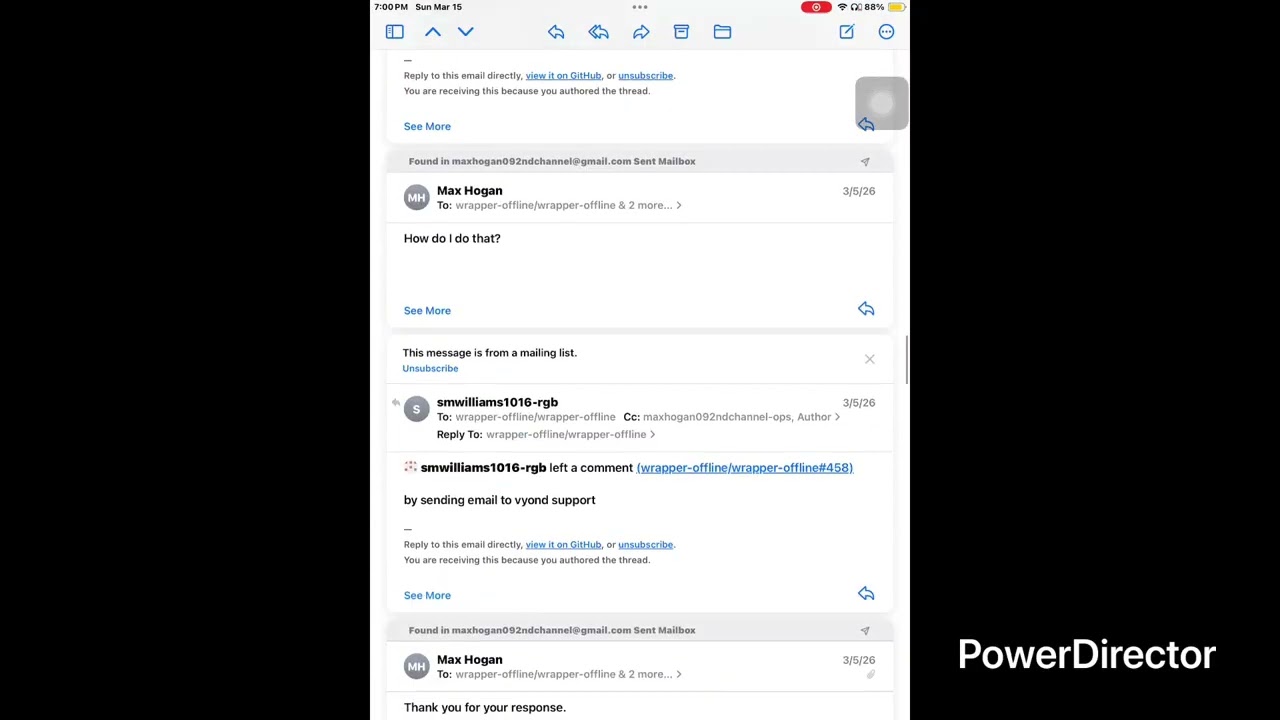 Wrapper Offline GitHub Discussion Continuations