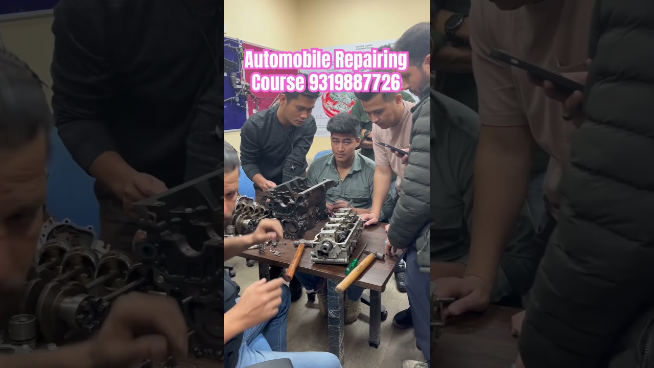 Automobile Repairing Course #automobileengineering 9319887726
