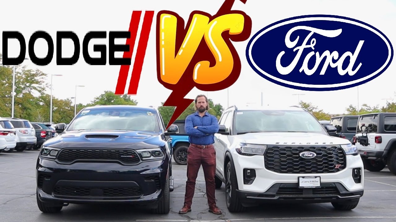 Is A V8 Always Better? (2025 Ford Explorer ST vs Dodge Durango R/T)