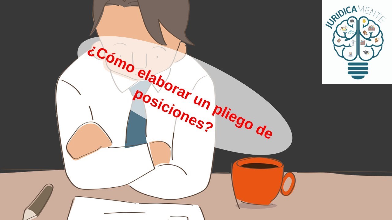 How to prepare a position statement