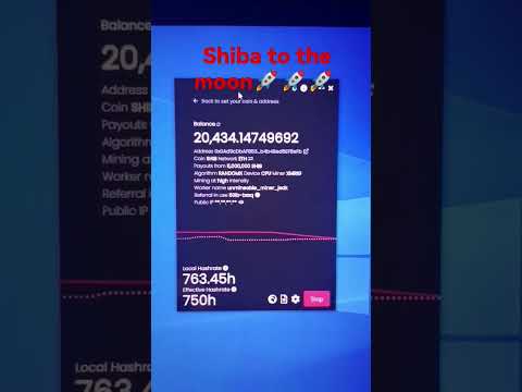 Mining Crypto wuth an old laptop #shorts #crypto #shibainu #pc