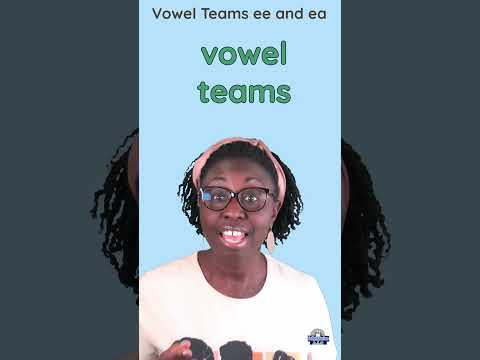 Vowel Teams ee and ea #sollyinfusion