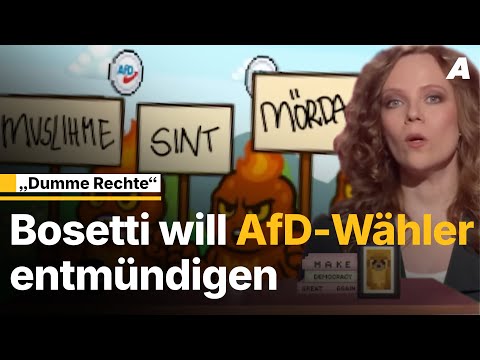 Bosetti erklärt den „dummen Rechten“ die Demokratie | Apollo Newsroom