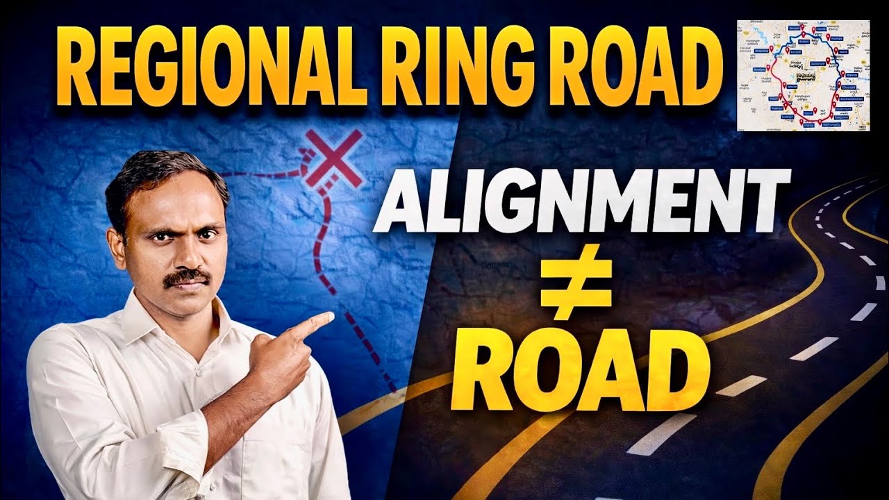 RRR Corridor Reality Check: North vs South || Analysis 🧐