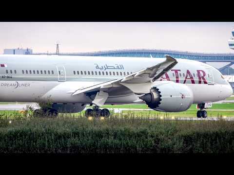 London Gatwick Airport | Morning Rush Hour | PLANE SPOTTING