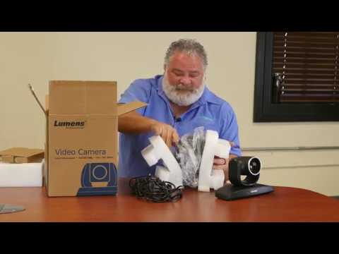 Unboxing the Lumens VC-A50P - 1080p Hi-Definition PTZ IP Camera