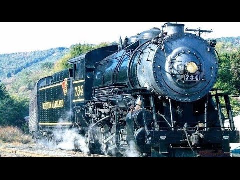 Queen Of The Alleghenies - The History Of Western Maryland Scenic Railroad #734
