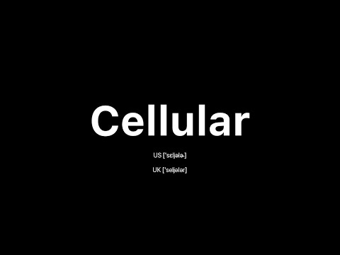 How to Pronounce Cellular: ๐บ๐ธ American English vs. ๐ฌ๐ง British English
