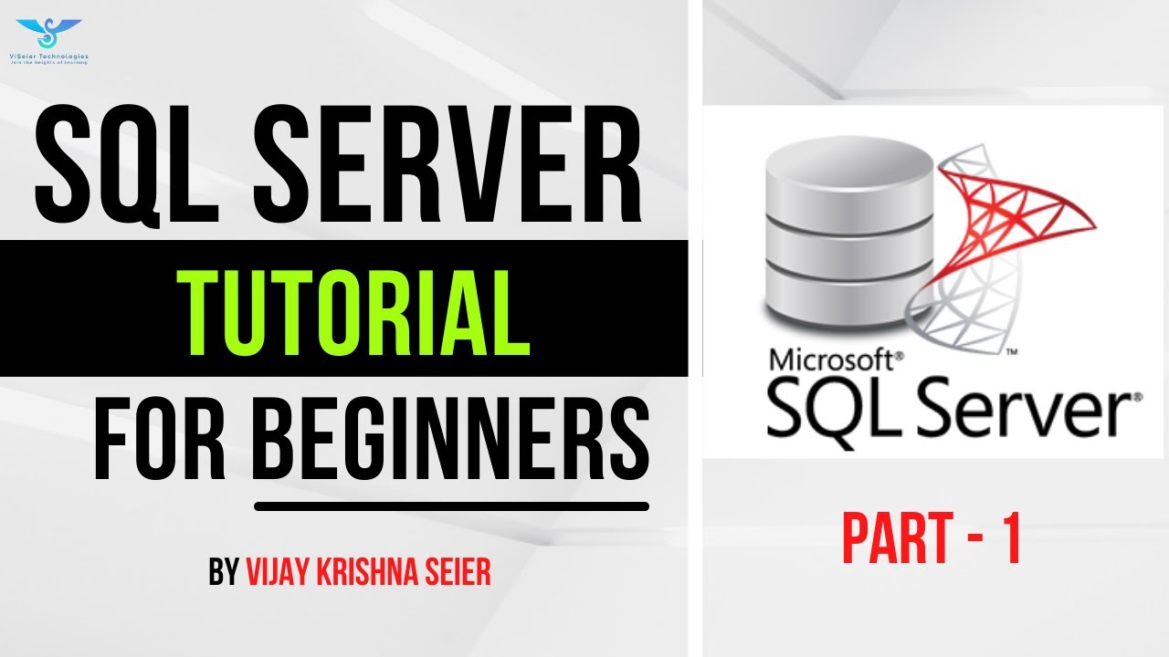 SQL Server Tutorial - Part1 || Create Database Tables || Insert Update Delete without Queries