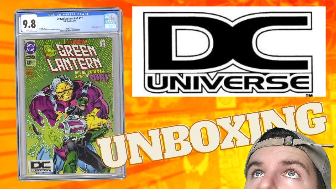 They're Finally Back!!! CGC DC Universe UPC Unboxing!