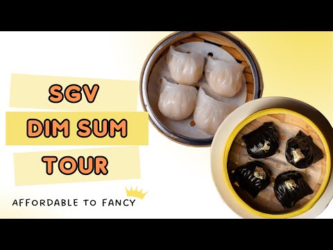 The ULTIMATE SGV Dim Sum Tour | See LA's Best Dim Sum Spots