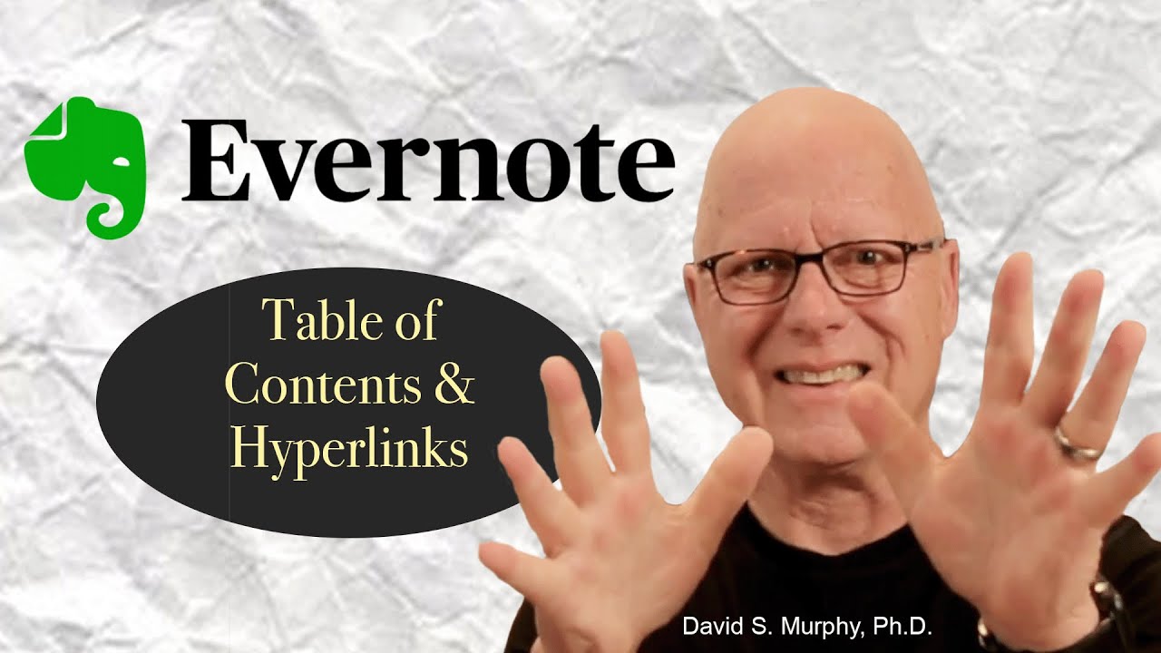 Evernote: Table of Contents with Hyperlinks