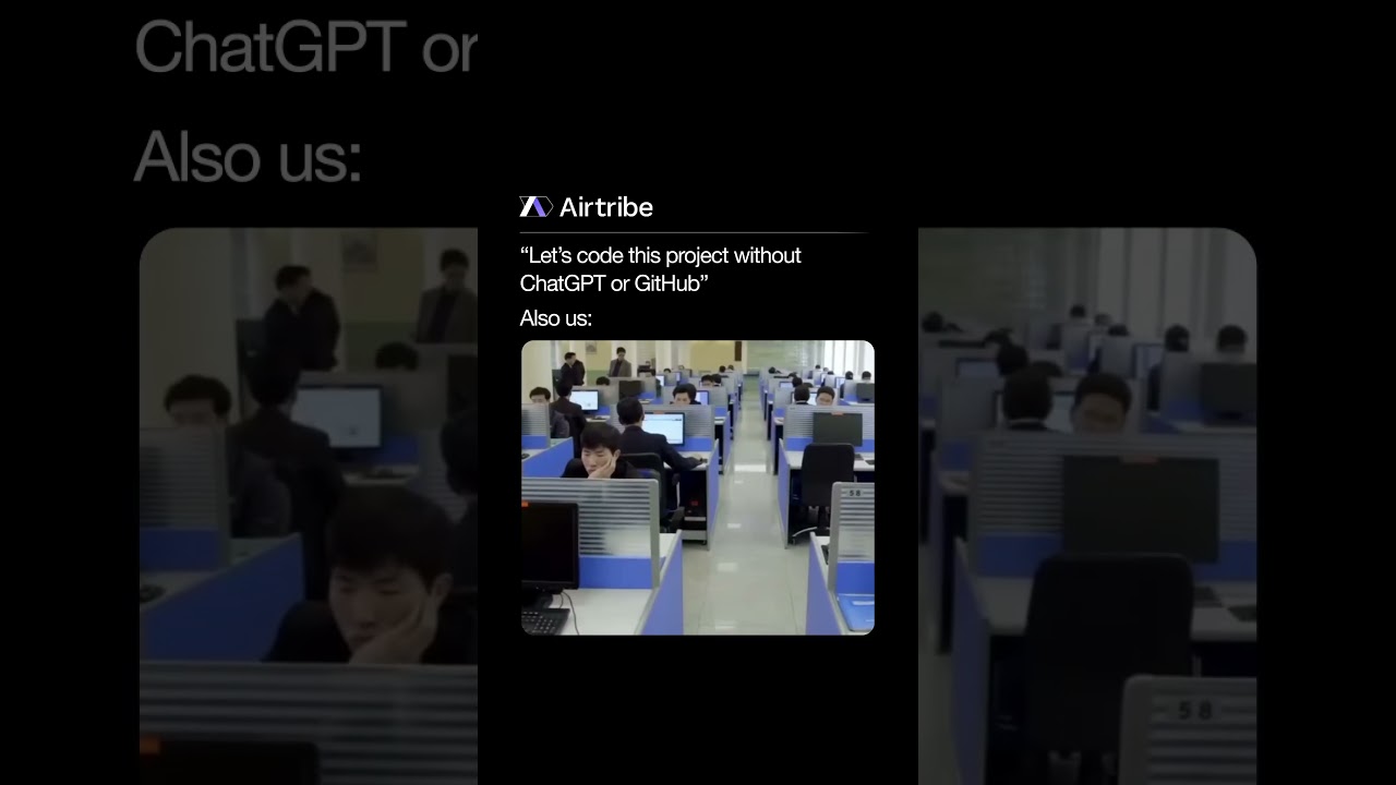 Let’s Code Without ChatGPT or GitHub  #shorts