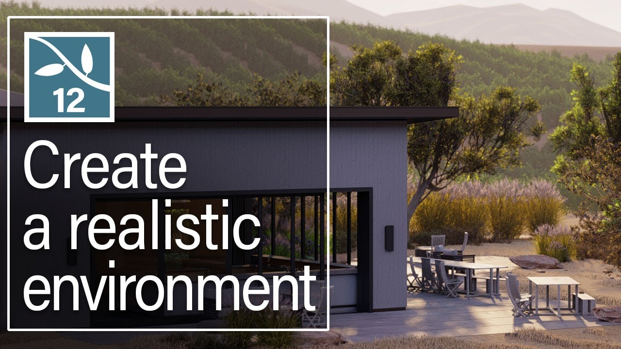 Step 3: Craft a 3D environment with Lumion landscape tools