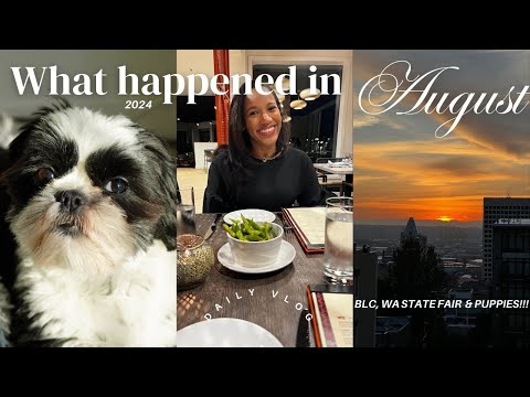 What Happened in August?? WA State Fair! | WA AUG 2024