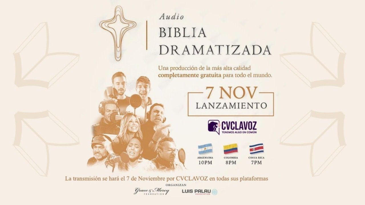 Lanzamiento de la audio Biblia dramatizada.