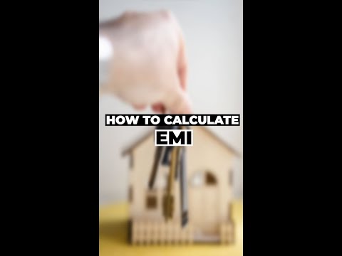 How to calculate EMI? Here is the Formula