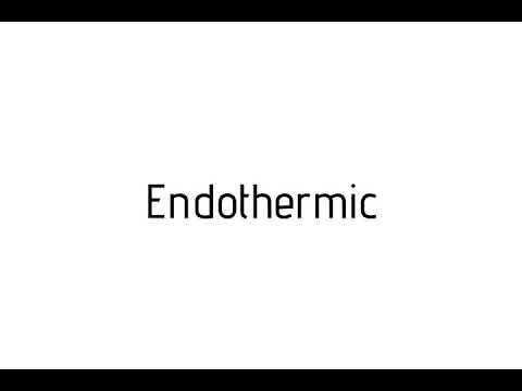 How to pronounce Endothermic / Endothermic pronunciation