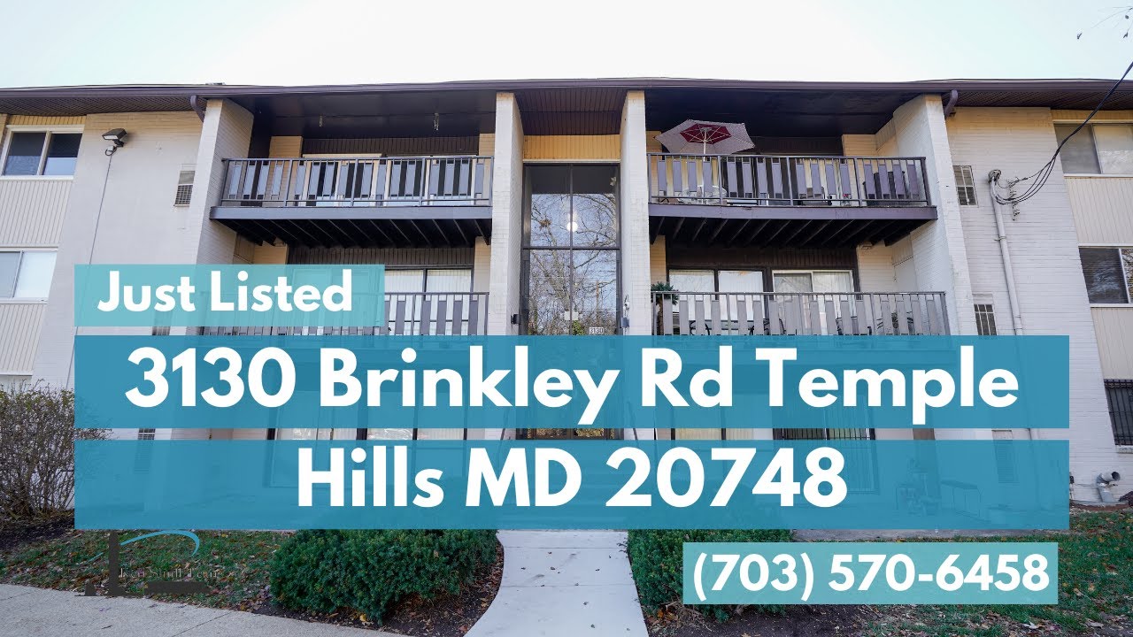 3130 Brinkley Rd Home for Sale Temple Hills MD 20748