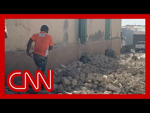 Video shows aftermath of 7.2-magnitude Haiti earthquake