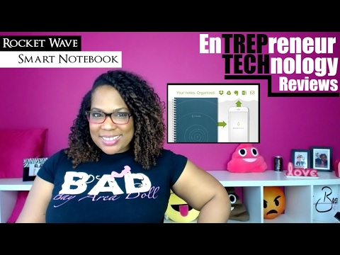 RocketBook Wave Smart Notebook Review |  Save Notes to a Computer | EP 01 Trep Tech