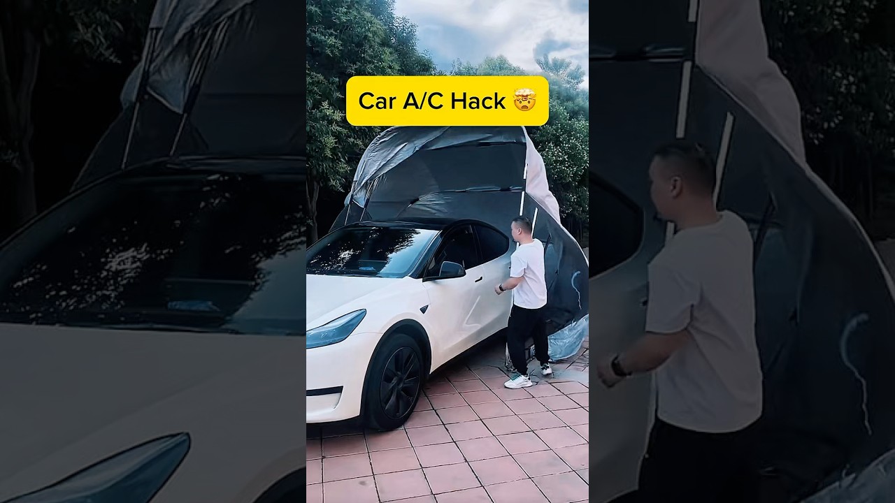 Beat the Heat with This Automatic Car Cover!