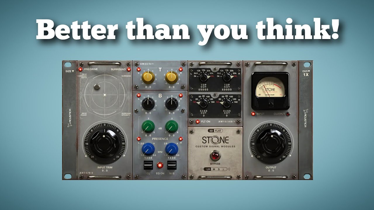 STONE by Acustica Audio – This FREE Plugin Adds Analog Warmth & Depth