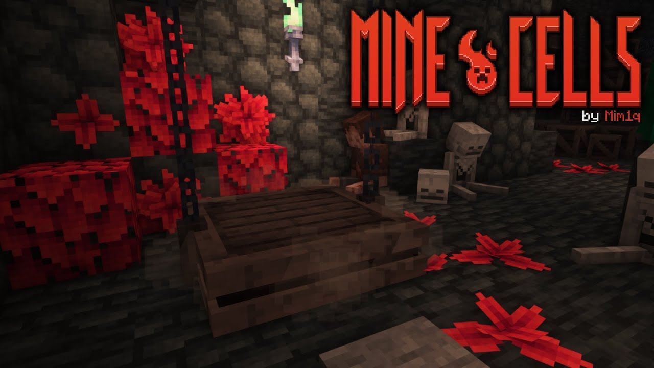 Minecraft - Mine Cells Mod - How to use Elevators