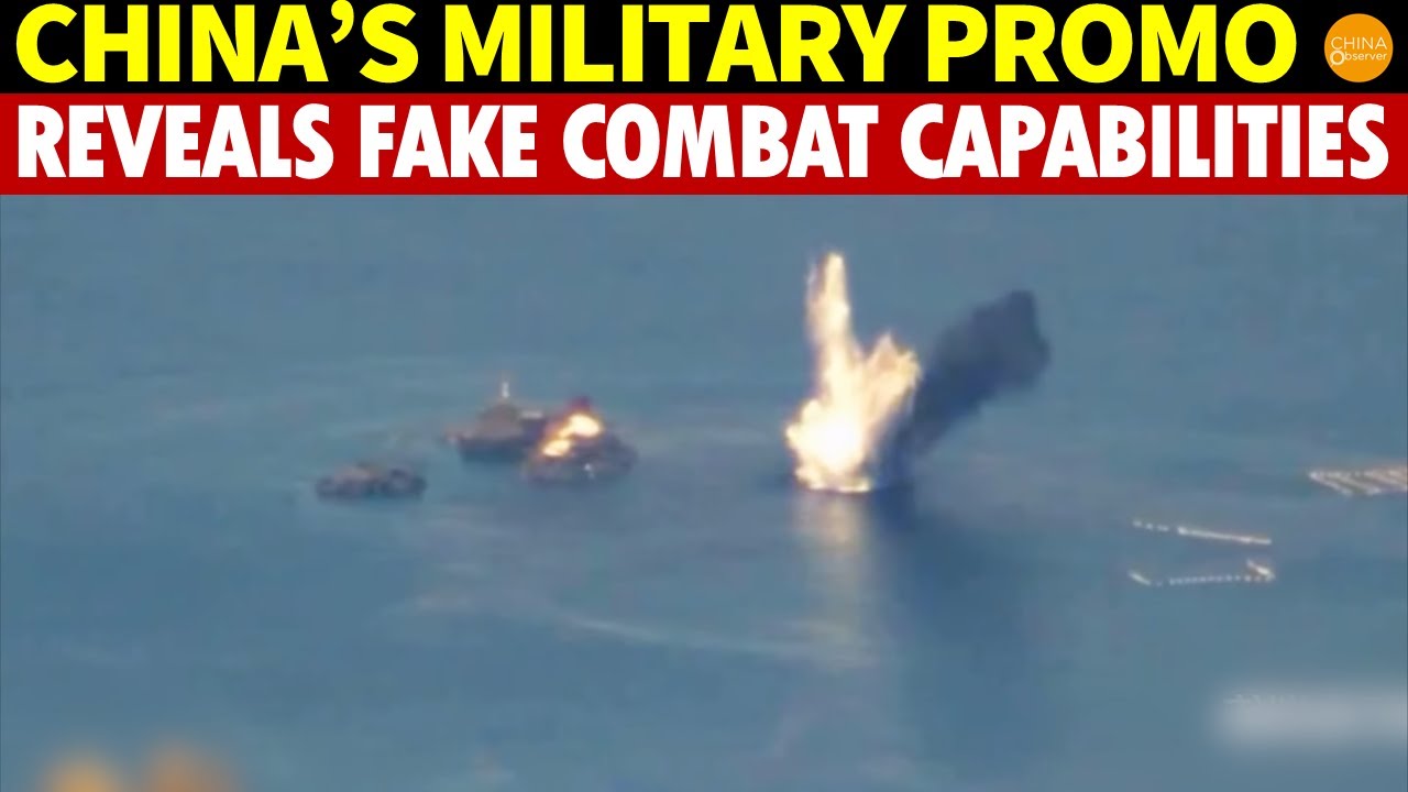Hilarious! China’s Military Promo Accidentally Reveals ‘Fake Combat ...
