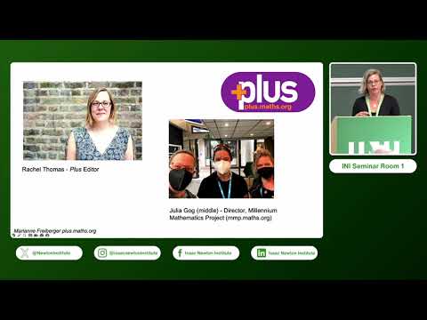 Dr. Marianne Freiberger | Some Do's and Dont's for communicating maths (and most other things)