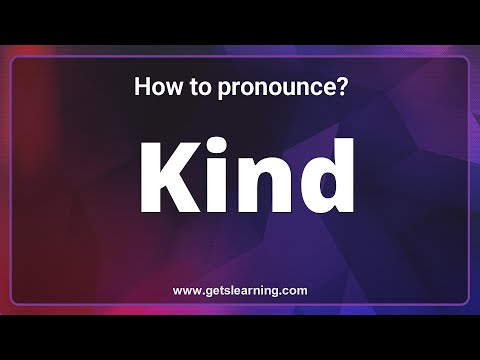 How to pronounce Kind in English Correctly | common word