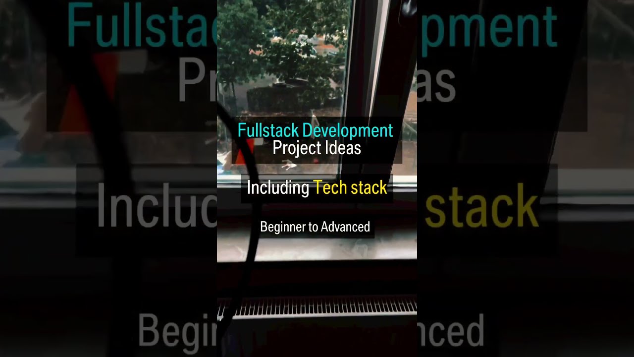 15 Fullstack Project Ideas with Suggested Tech Stacks  #coding #computerprogrammer #codewithme