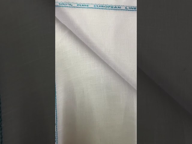White Linen - 100 Lea Plain White Linen Fabric Trader - Retailer from ...