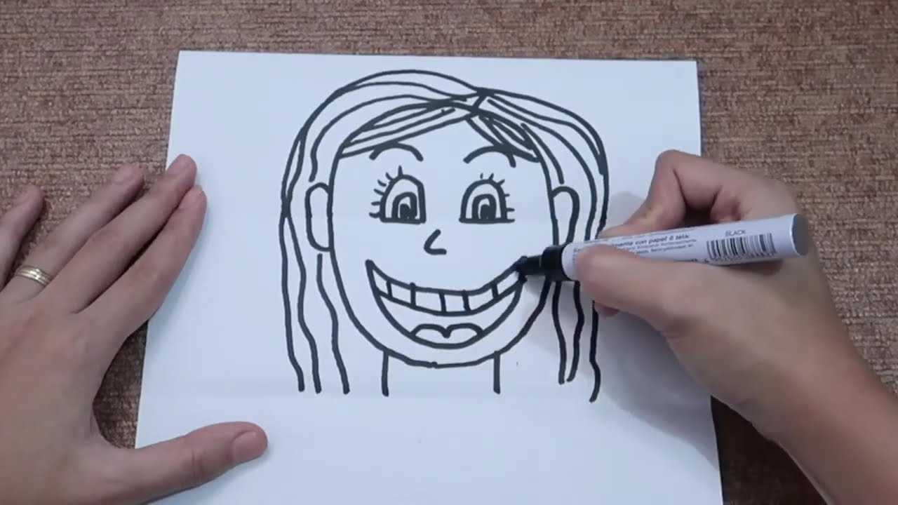 Art 2 - Behind My Mask Self Portrait Tutorial