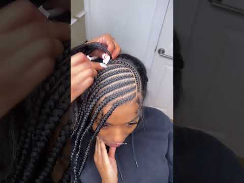 Lemonade Fulani Braids tutorial. #lemonadefulanibraids #lemonadebraids #fulanibraids
