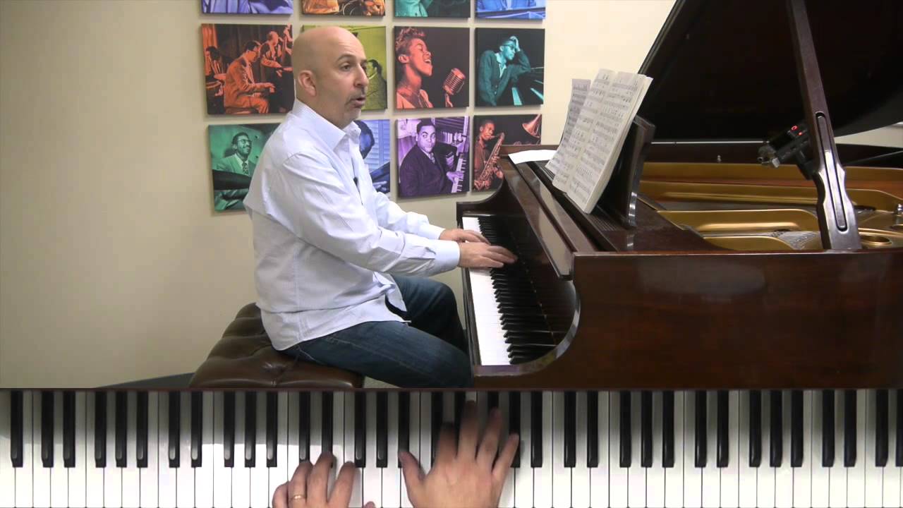 2 Minute Jazz #37: Two Handed Voicing Practice