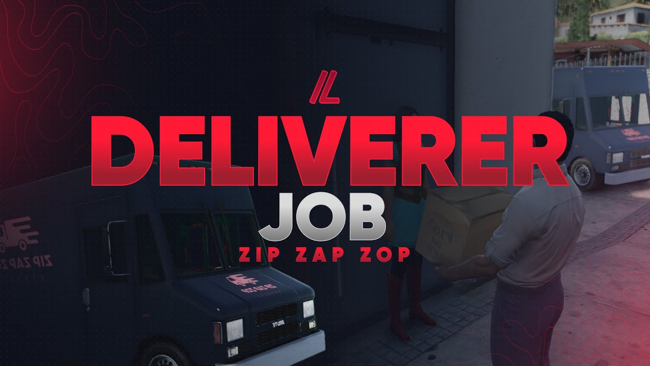 📦 Multiplayer Deliverer Job [PAID] [STANDALONE & ESX & QB & vRP ...