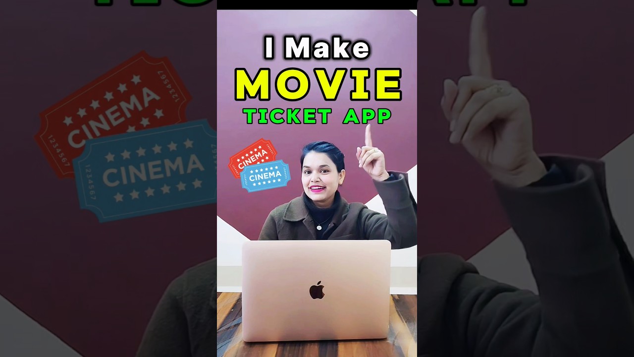 Make Movie Ticket App | Make App like BookMyShow | Make Booking app #movieapp #appdeveloper #raunix