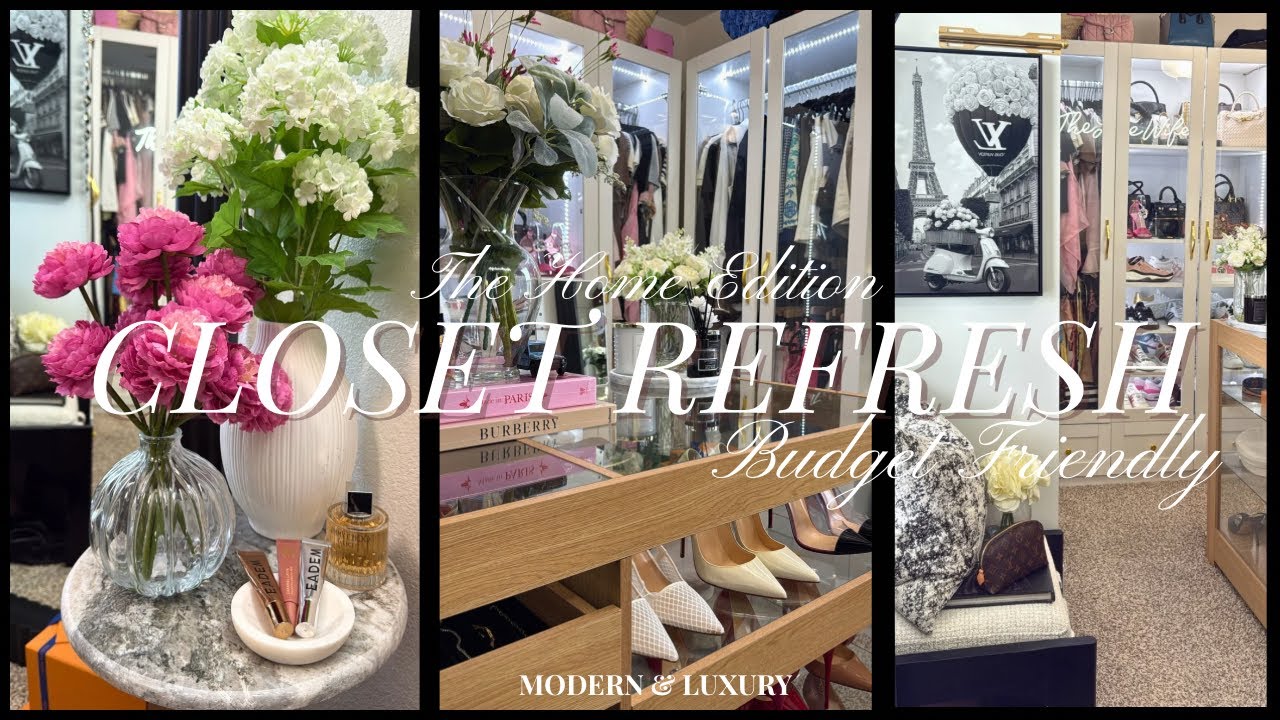 2026 *NEW* Closet Makeover! EASY Closet Organization! Luxury Modern & Budget Friendly Home Decor!