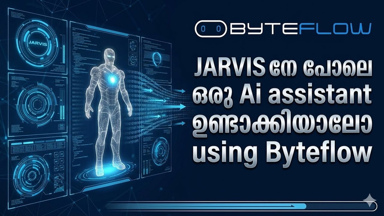Jarvis ai assistant |using Byteflow