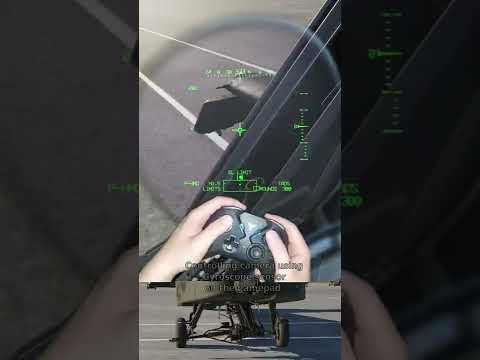 DCS Gyro gamepad with 30mm AWS in Apache