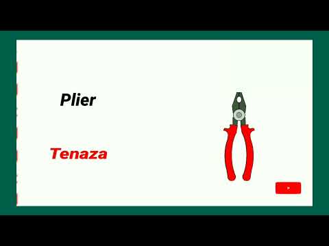 Mechanical tools names in English To Spanish language